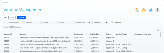 Better Vendor Relationships | PlanetBids
