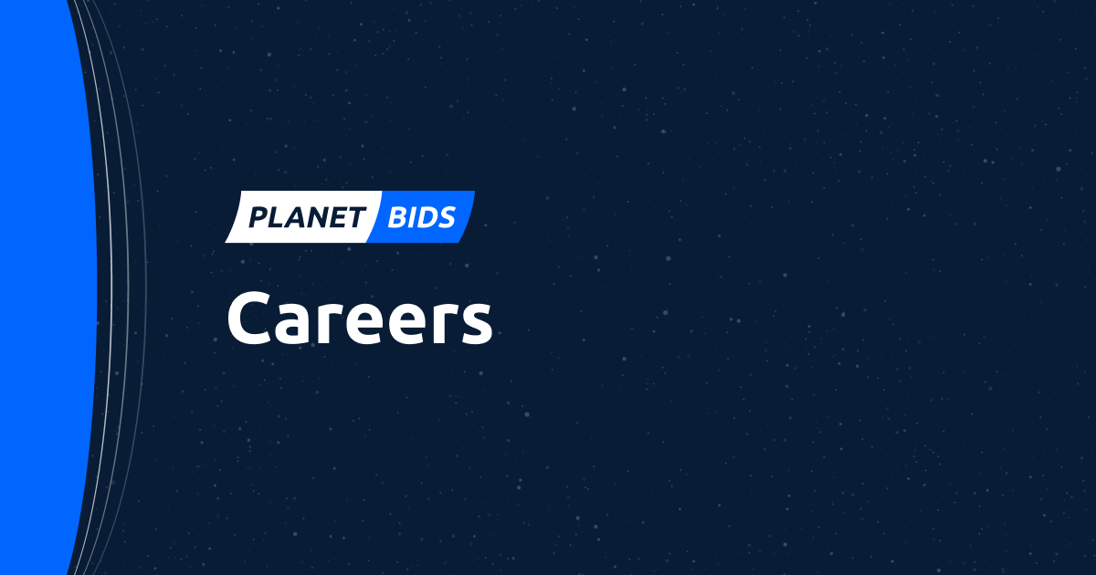 Join Our Team | Careers at PlanetBids
