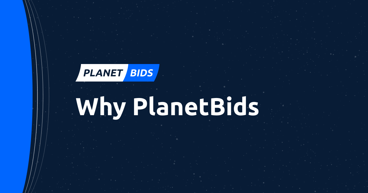 Why Clients Choose PlanetBids